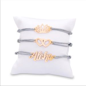 Boutique | Jewelry | Aloha Bracelet 3 Pcs Gift Set | Poshmark